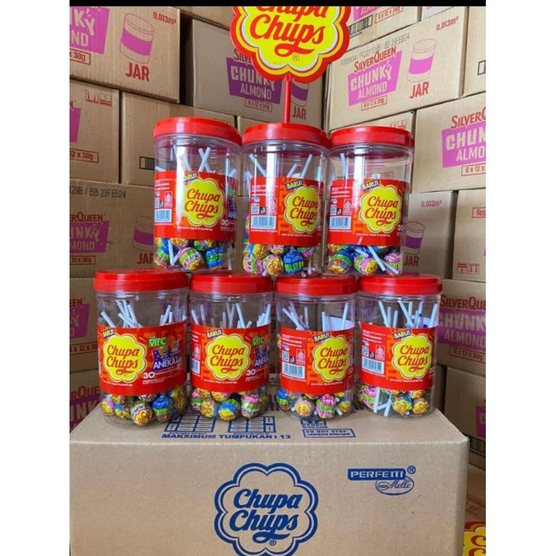 Jual permen chupa chups isi 30 aneka rasa | Shopee Indonesia