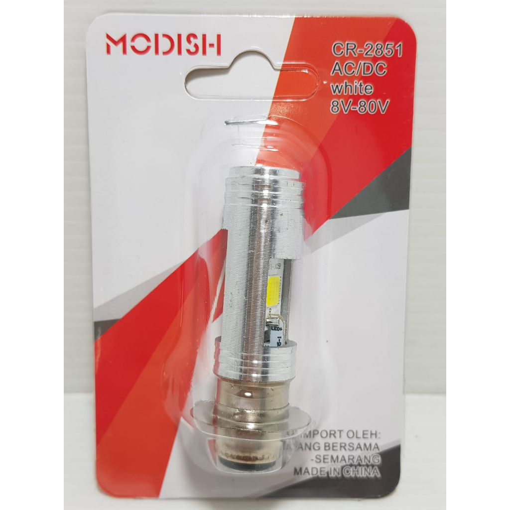 Jual Lampu Bohlam Depan Utama Motor LED 2 sisi Putih | Shopee Indonesia