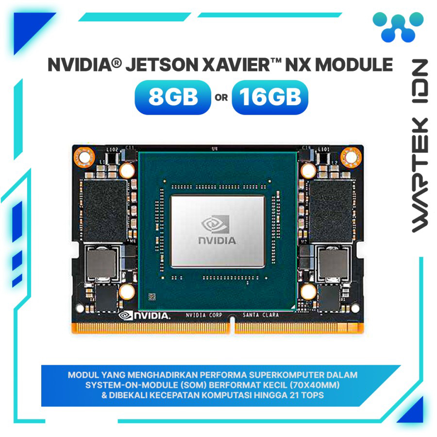 Jual NVIDIA Jetson Xavier NX Module - World's Smallest AI Supercomputer ...
