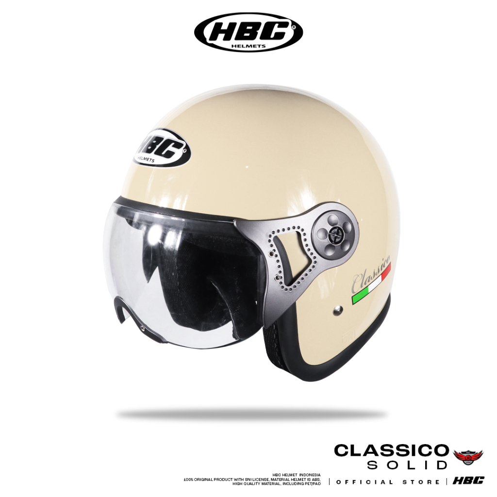 Jual HBC Helm Classico Solid | Shopee Indonesia