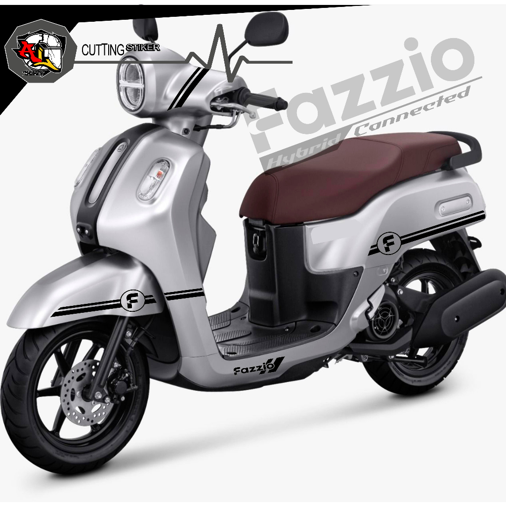 Jual STICKER CUTTING/SC.056/STIKER FAZZIO/STRIPING FAZZIO/CATING STIKER ...