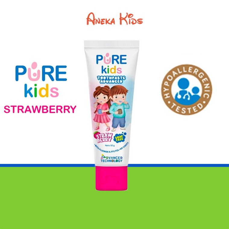 Jual Pure Kids Toothpaste Advanced 50g | Shopee Indonesia
