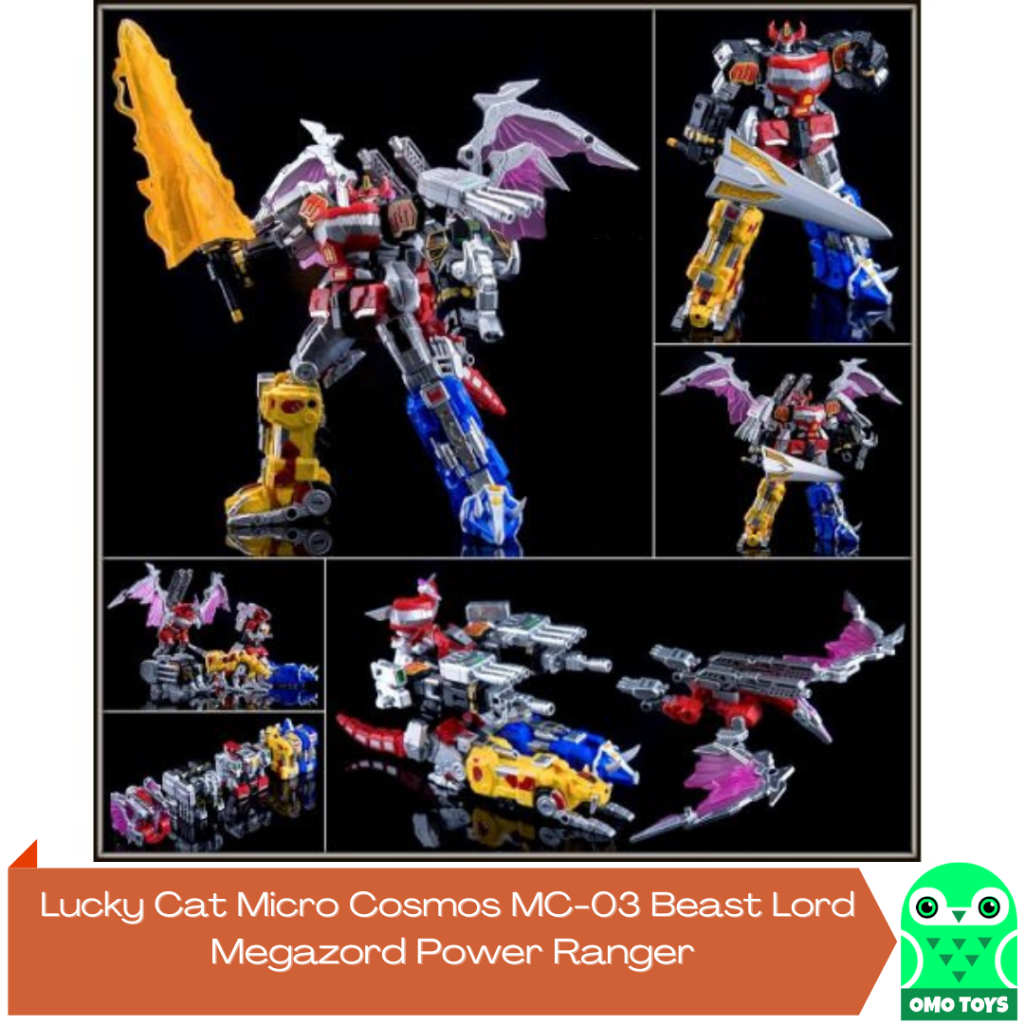 Jual Lucky Cat Micro Cosmos MC-03 Beast Lord Megazord Power Ranger luckycat | Shopee Indonesia