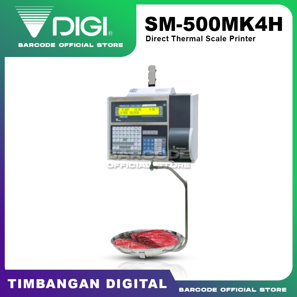 Jual DIGI SM500 MK4 Timbangan Gantung Digital Cetak Nota Penjualan ...