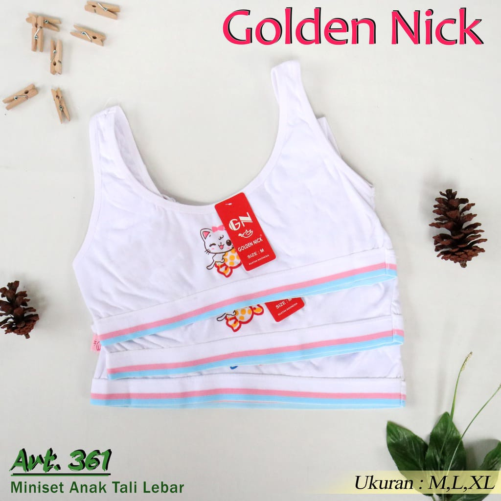 Jual 1PCS MINISET ANAK GOLDEN NICK 361//MINISET TANPA BUSA LAPISAN ...
