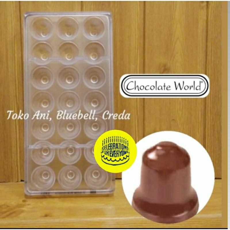 Jual Chocolate World - Chocolate Mold Polycarbonate / Cetakan Coklat ...