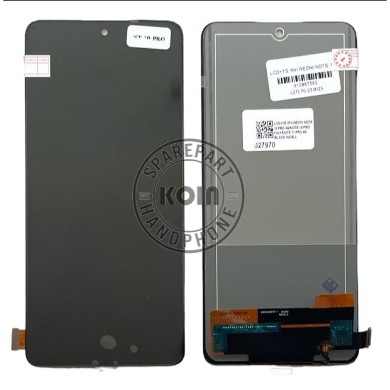 Jual LCD TOUCHSCREEN XIAOMI REDMI NOTE 10 PRO 4G/NOTE 10 PRO 4G MAX/NOTE 11 PRO 4G NOT FINGER ...