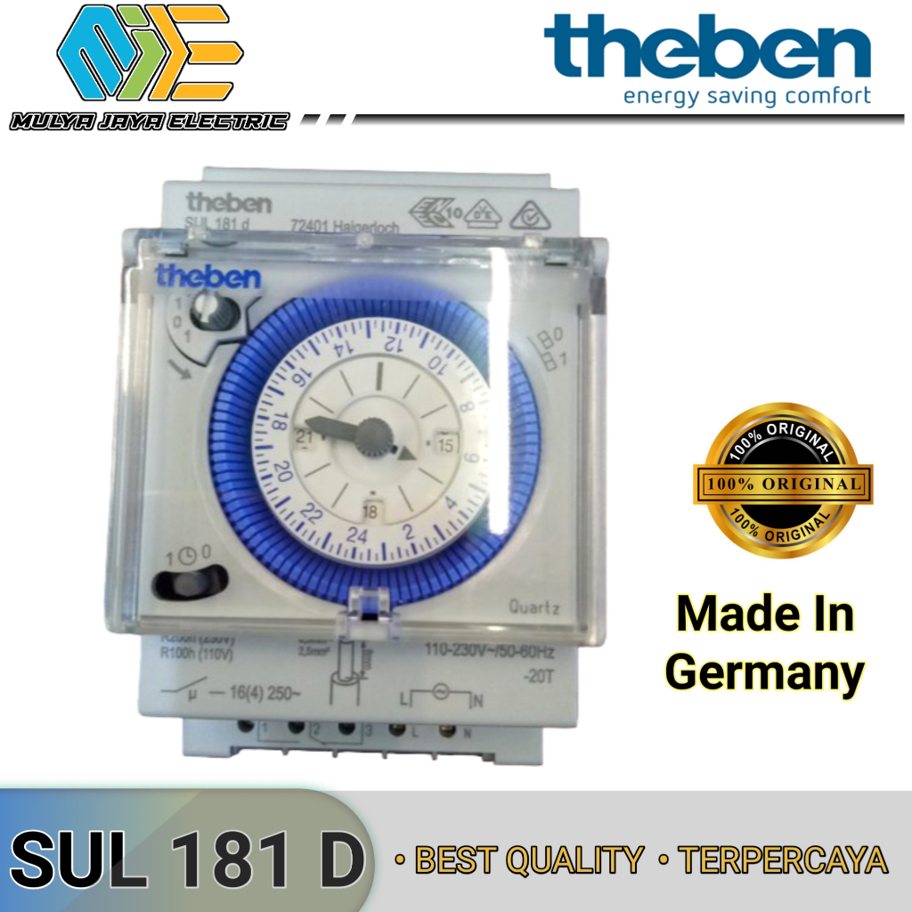 Jual Timer Theben SUL181D SUL 181 D Original 100% | Shopee Indonesia