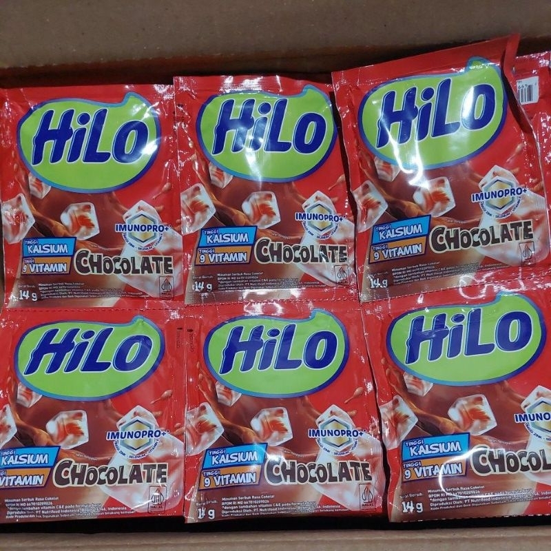 Jual HILO CHOCOLATE 1 RENCENG ISI 10X14GR HILO SACHET RENCENG | Shopee ...