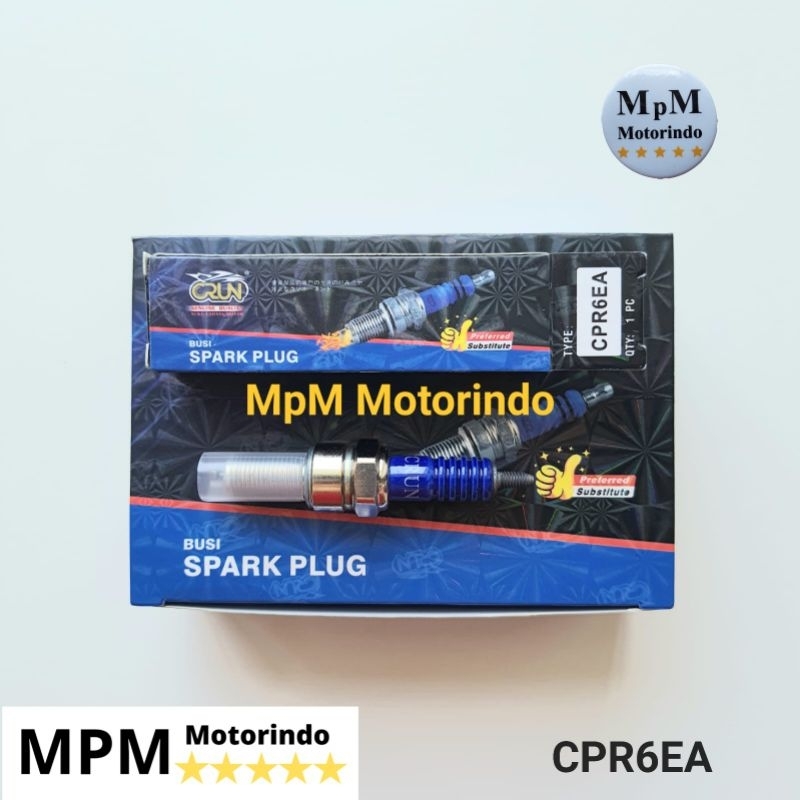 Jual Busi CRUN CPR6EA Karisma Beat Supra X125 Vixion Xeon Mx Sonic ...