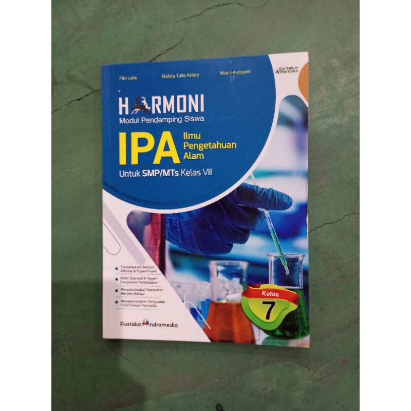 Jual Buku modul Pendamping siswa IPA kls 7 kurikulum merdeka | Shopee ...