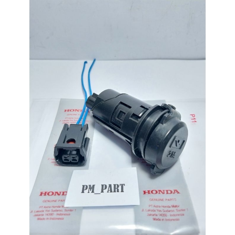 Jual Power outlet charger casan USB HP honda Scoopy new k2f PCX 160 k1Z ...