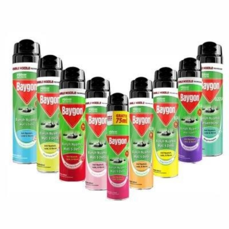 Jual BAYGON AEROSOL PEMBASMI SERANGGA 600ML | Shopee Indonesia
