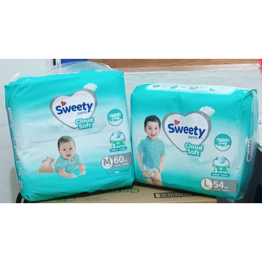 Jual Sweety Silver Pants Cloud Soft M60/L54 | Shopee Indonesia