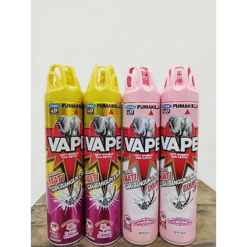 Jual vape anti nyamuk dan kecoa all var 600ml | Shopee Indonesia