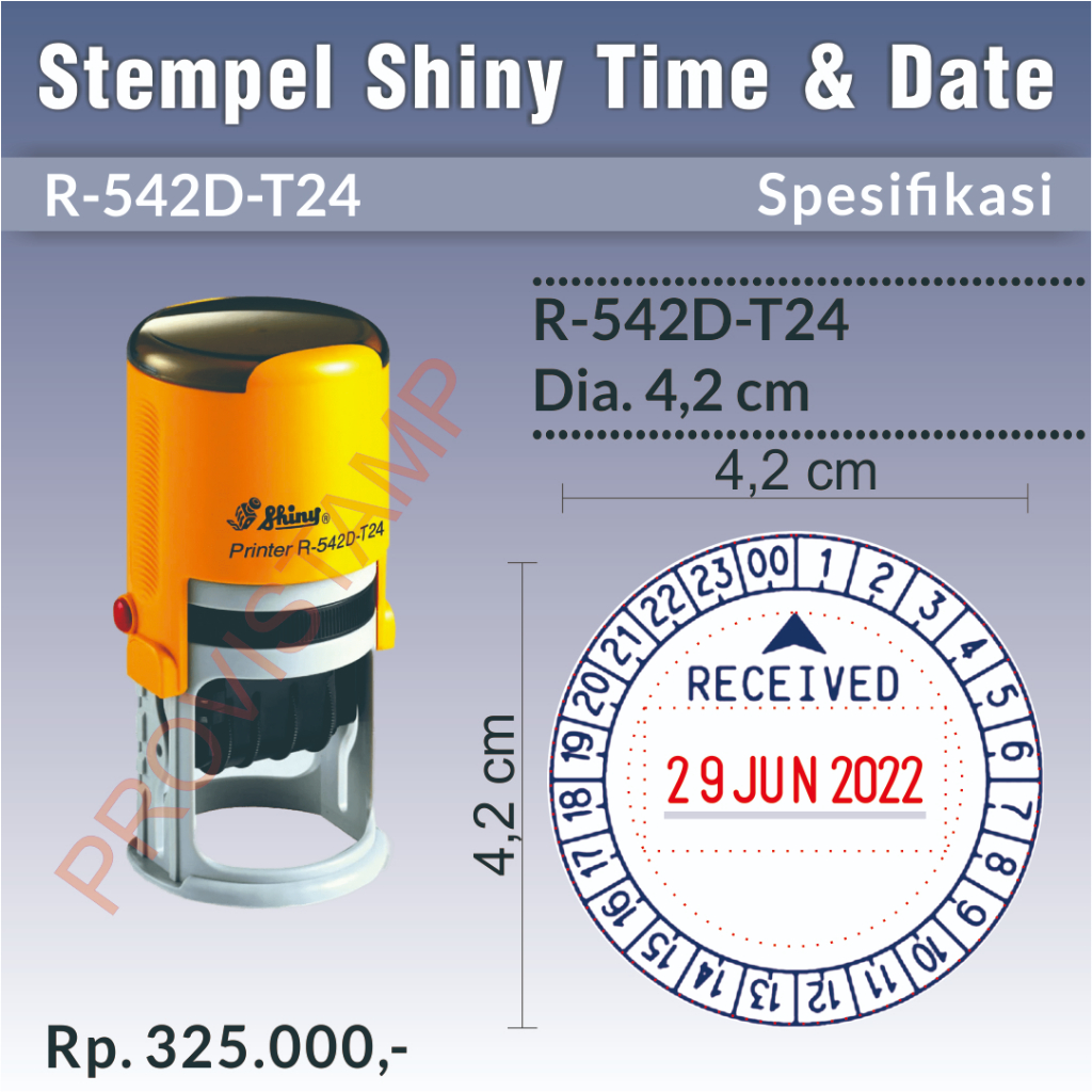 Jual STEMPEL SHINY (TIME & DATE) | Shopee Indonesia