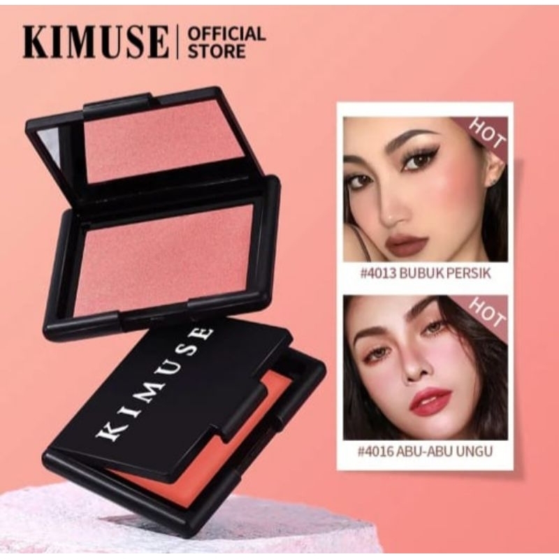 Jual KIMUSE BLUSH ON Cheek Rouge Powder / Shimmer Blusher | Shopee ...