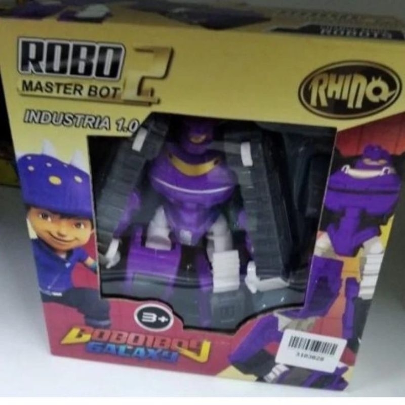 Jual Boboiboy Robot Master Bot Industria 1.0 UNGU Mainan Anak Boboiboy ...