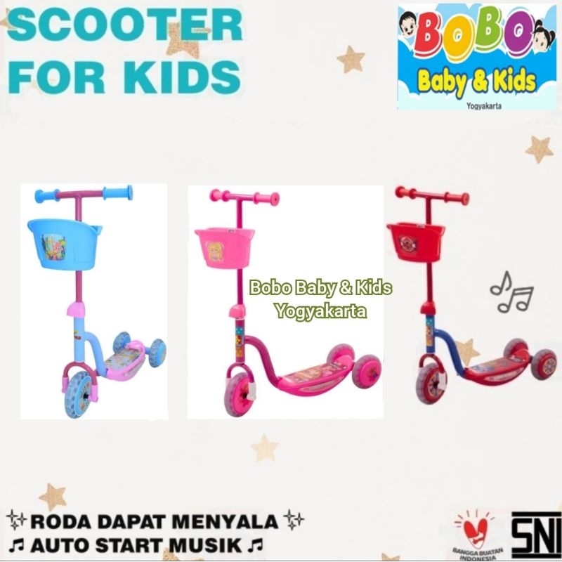 Jual Otopet Anak Roda 3 Otoped Anak Scooter Anak Skuter Roda 3 Anak ...