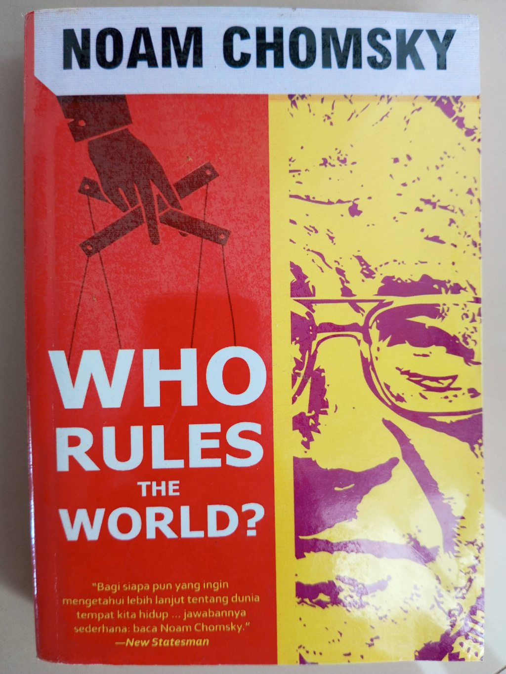 Jual Buku Who rules the world-Noam Chomsky | Shopee Indonesia