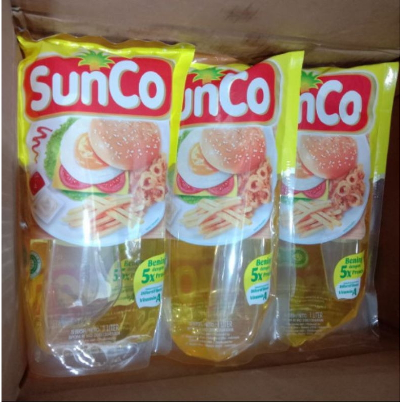 Jual MINYAK GORENG SUNCO 1 LITER PREMIUM | Shopee Indonesia