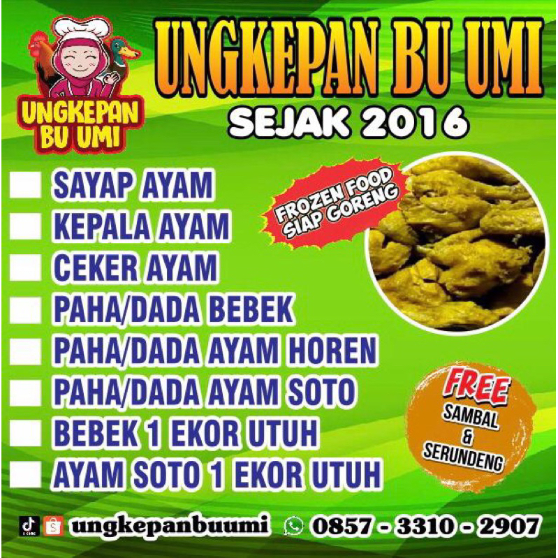 Jual KEPALA AYAM UNGKEPAN BU UMI | Shopee Indonesia