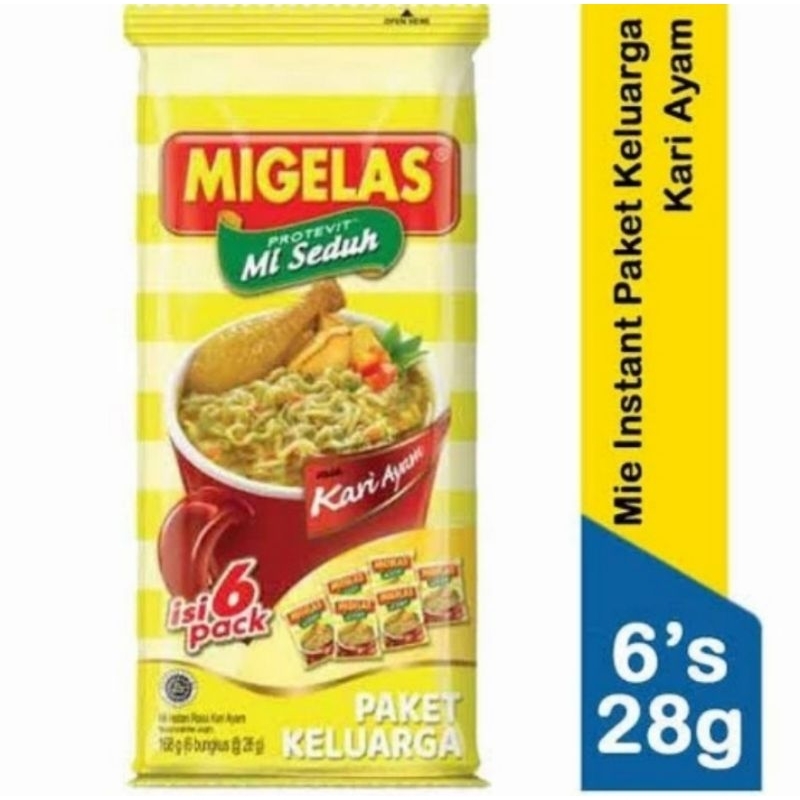 Jual MIGELAS CUP KARI AYAM BAG 5X41G | Shopee Indonesia