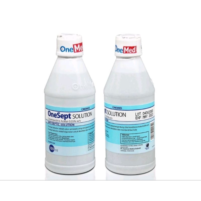 Jual OneSept Solution Pencuci Luka Onemed 100 ml | Shopee Indonesia