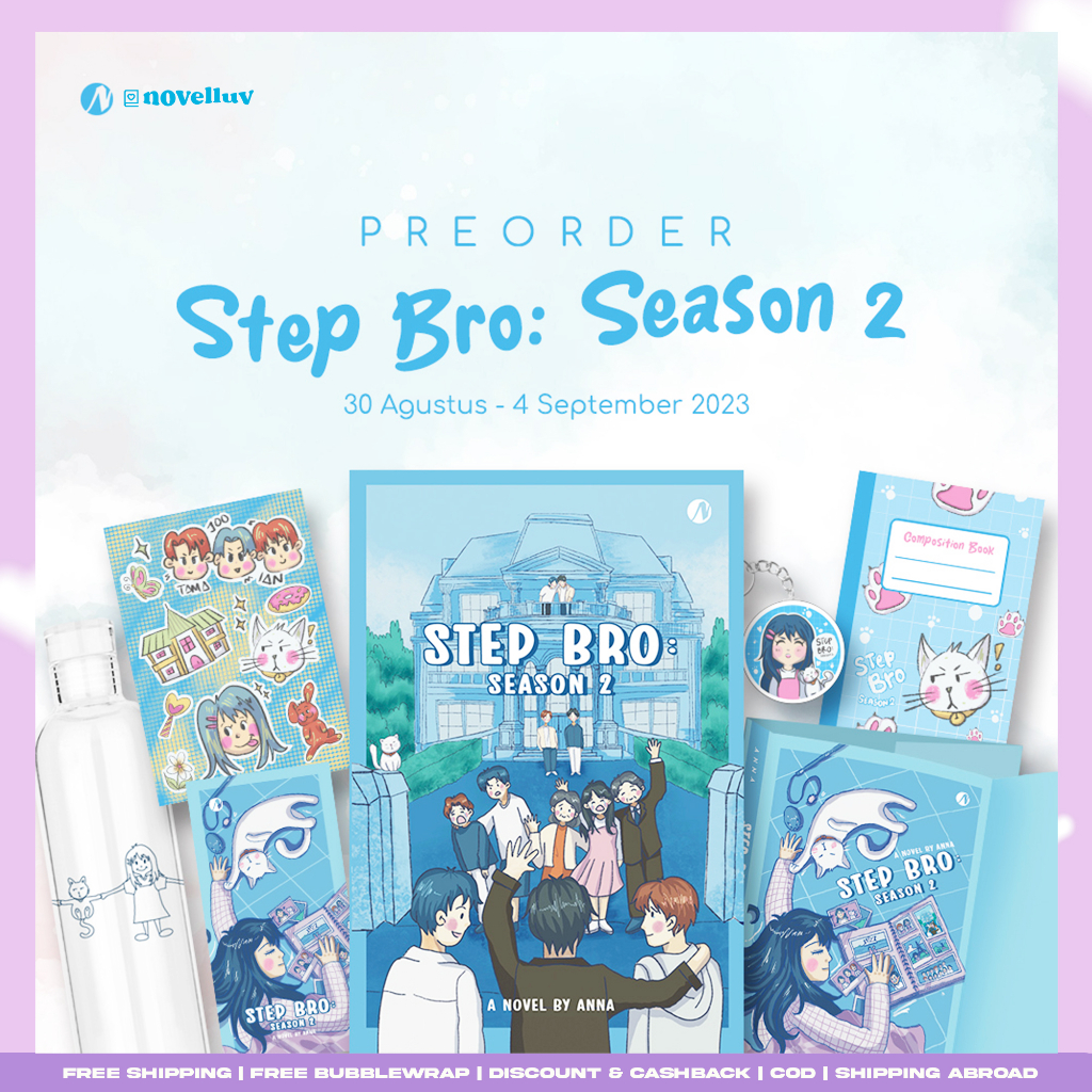 Jual Novel Step Bro & Step Bro Season 2 by Anna - Novel Fanfiction ...