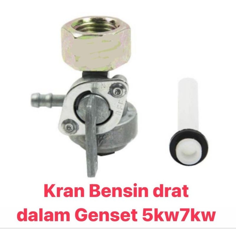 Jual kran bensin genset 5kw 7kw drat dalam | Shopee Indonesia