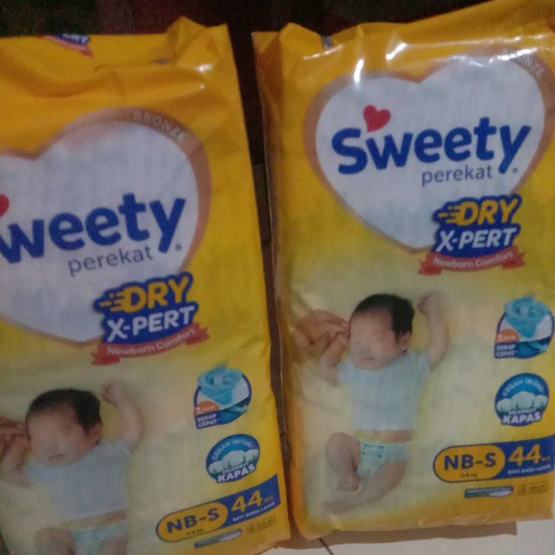 Jual sweety nb 44 perekat . sweety newborn. sweety nbs perekat | Shopee ...