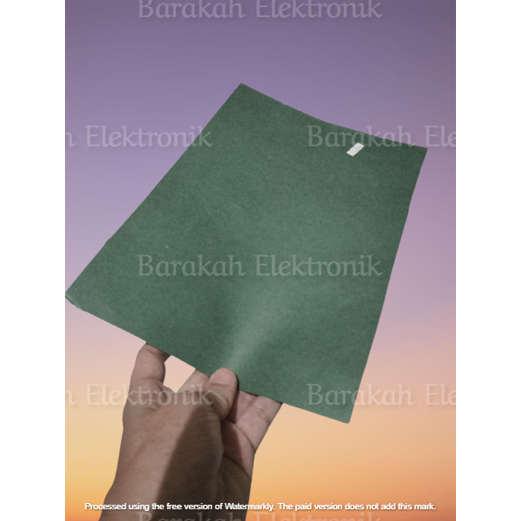 Jual Kertas Prespan Tahan Panas Isolasi Dinamo Mika Film Hijau | Shopee ...