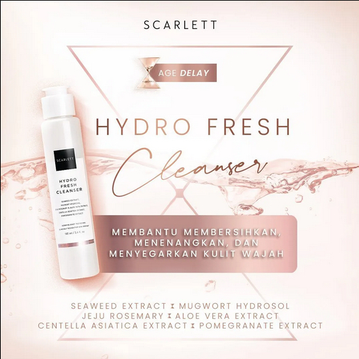 Jual Scarlett Hydro Fresh Cleanser | Shopee Indonesia
