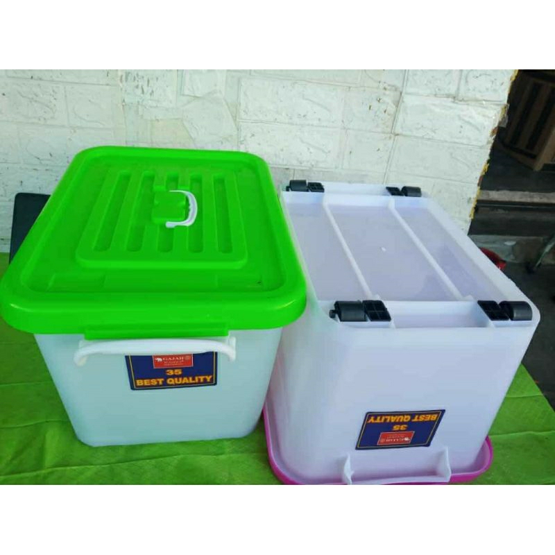 Jual Box Container 35 Liter Merk Gajah | Shopee Indonesia