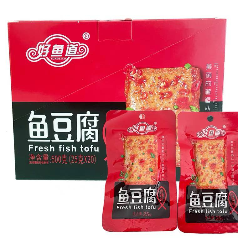 Jual Snack China Fresh Fish Tofu - 25 gr | Shopee Indonesia