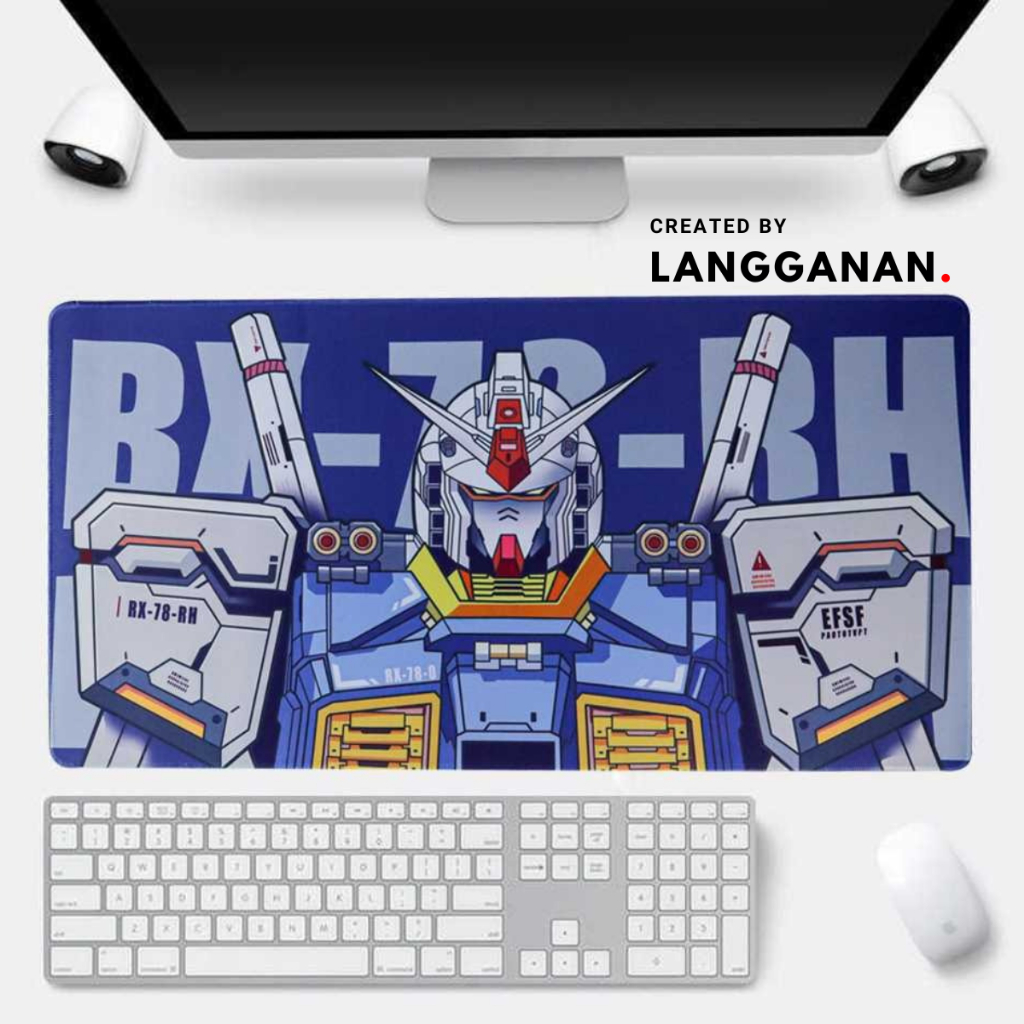 Jual Gundam Mouse Pad Besar XL Anime Gundam Gaming Keyboard Pad Mobile ...