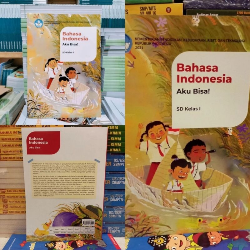 Jual Buku Kurikulum Merdeka Sd Kelas 1 Bahasa Indonesia Kemendikbud