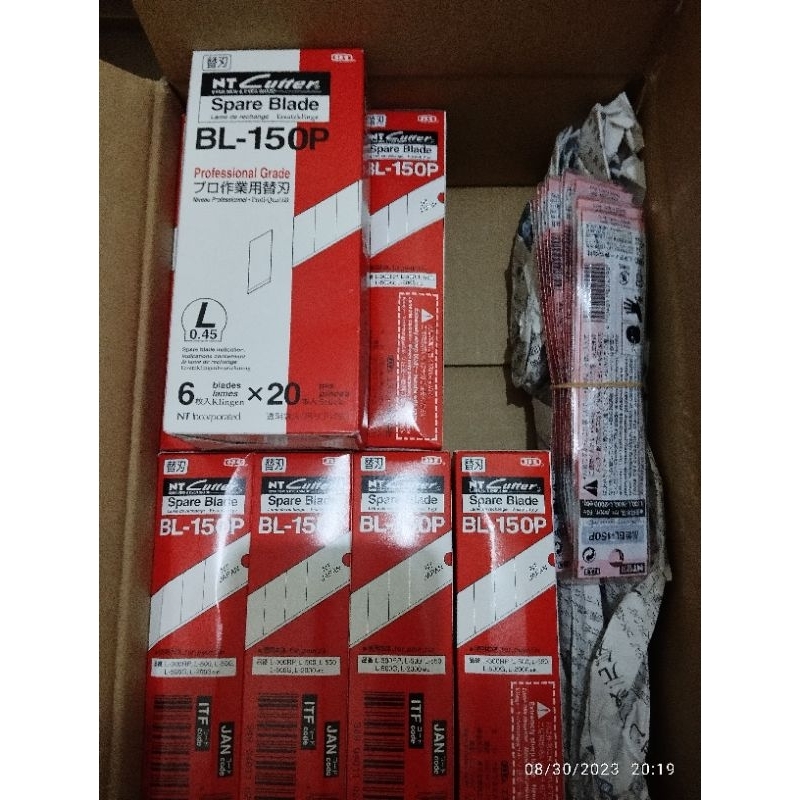 Jual Refill Cutter NT BL-150P | Spare Blade NT Cutter BL-150P | Shopee Indonesia