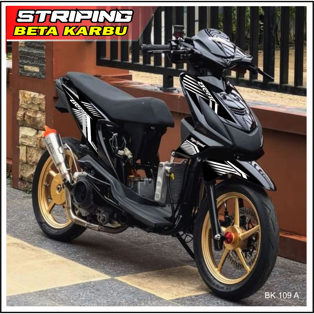 Jual STRIPING STIKER LIST HONDA BEAT KARBU LAMA #BEATKEREN# ...