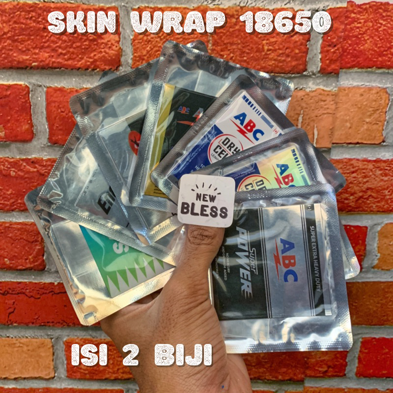 Jual Stiker Skin Wrap Unik 1 8 6 5 0 • [ isi 2 biji ] | Shopee Indonesia