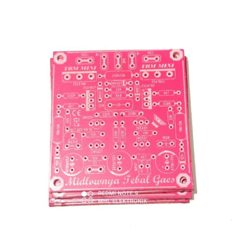 Jual PCB TBM MINI FIBER KARAKTER FLAT DENGAN MIDLOW TEBAL | Shopee ...