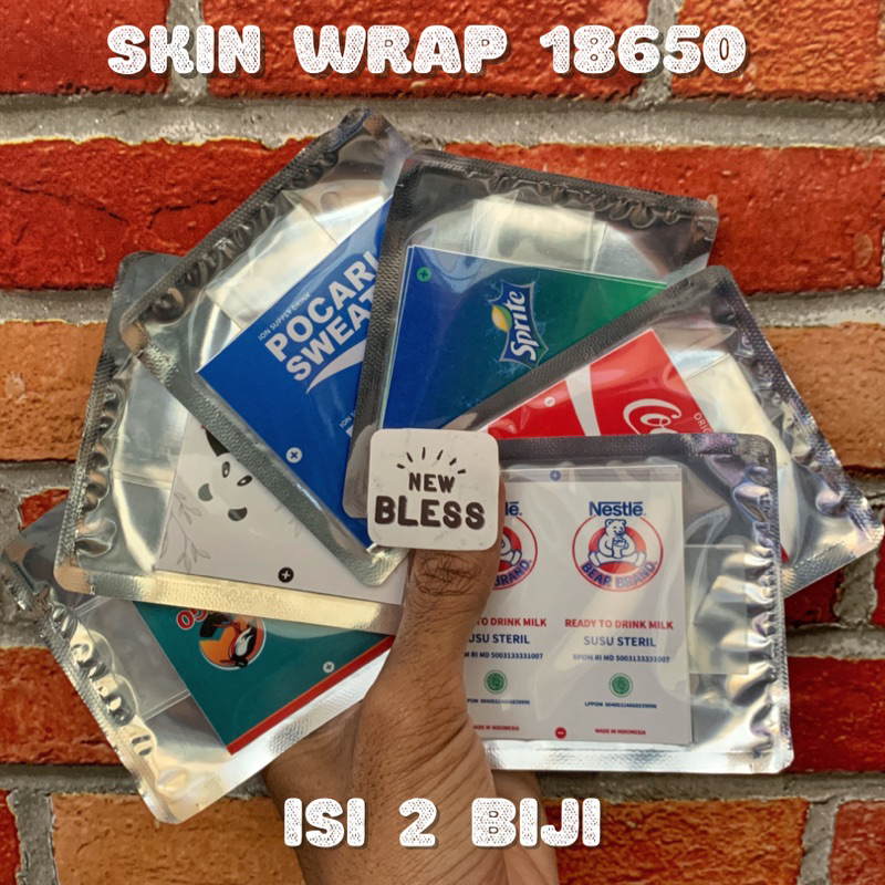 Jual Stiker Skin Wrap Unik 1 8 6 5 0 • [ isi 2 biji ] | Shopee Indonesia