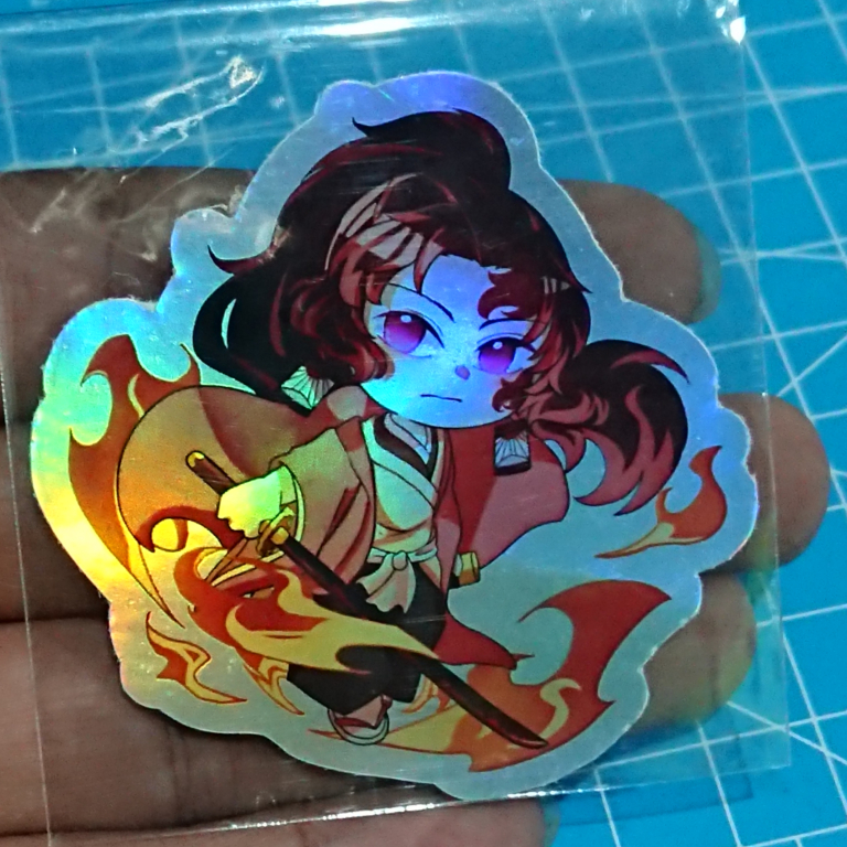 Jual Sticker Anime Demon Slayer Yoriichi - Stiker anime Kimetsu No ...