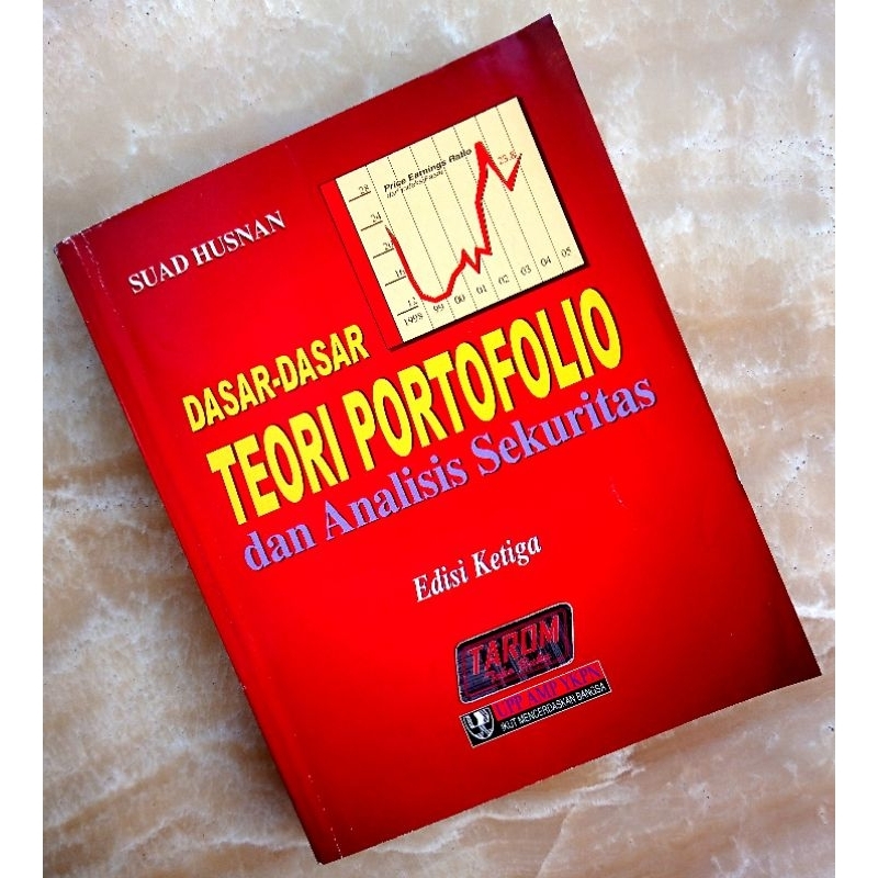 Jual Dasar-Dasar TEORI PORTOFOLIO dan Analisis Sekuritas : Suad Husnan ...