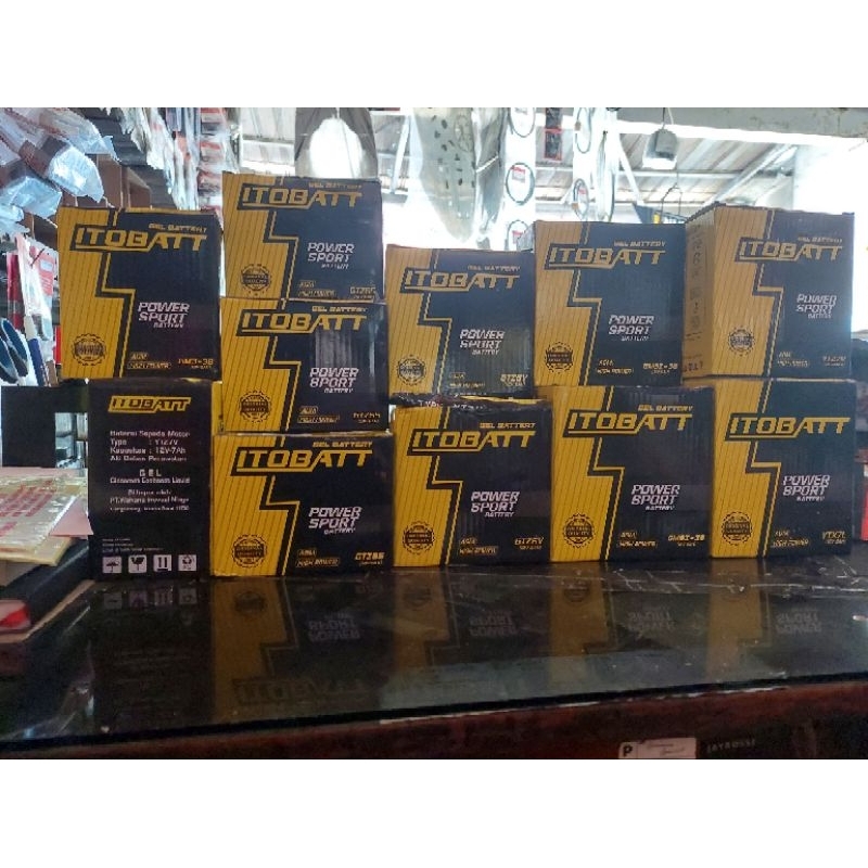 Jual Aki Accu motor ITOBATH GTZ5S full kering (gell) | Shopee Indonesia
