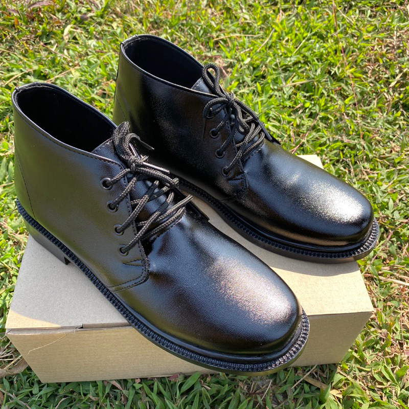 Jual Sepatu PDH Doff Kerja Resmi Dinas TNI Polri Satpam Security ...