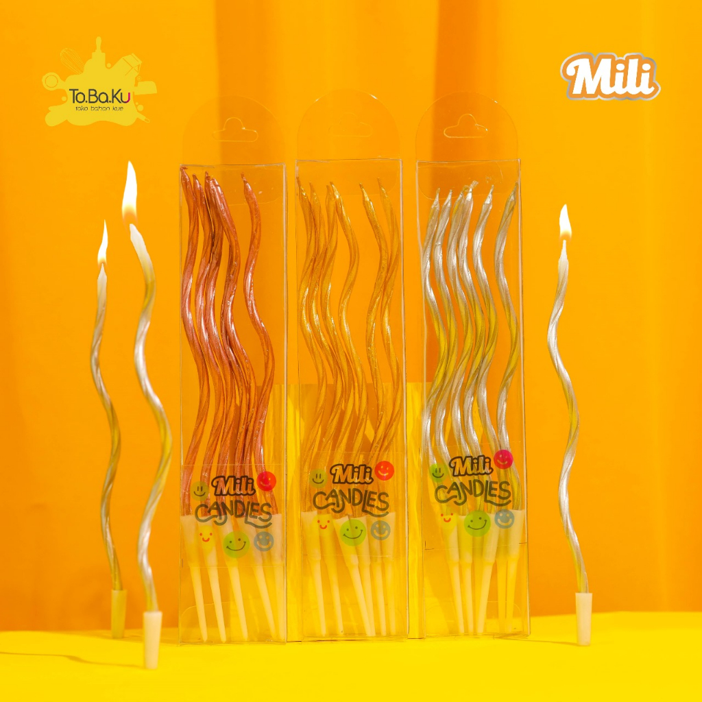 Jual Mili Stick Gelombang Candle (Pack isi 6pcs) | Shopee Indonesia