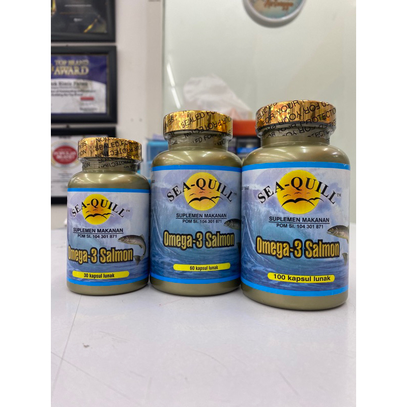 Jual SEA QUILL OMEGA 3 SALMON | Shopee Indonesia
