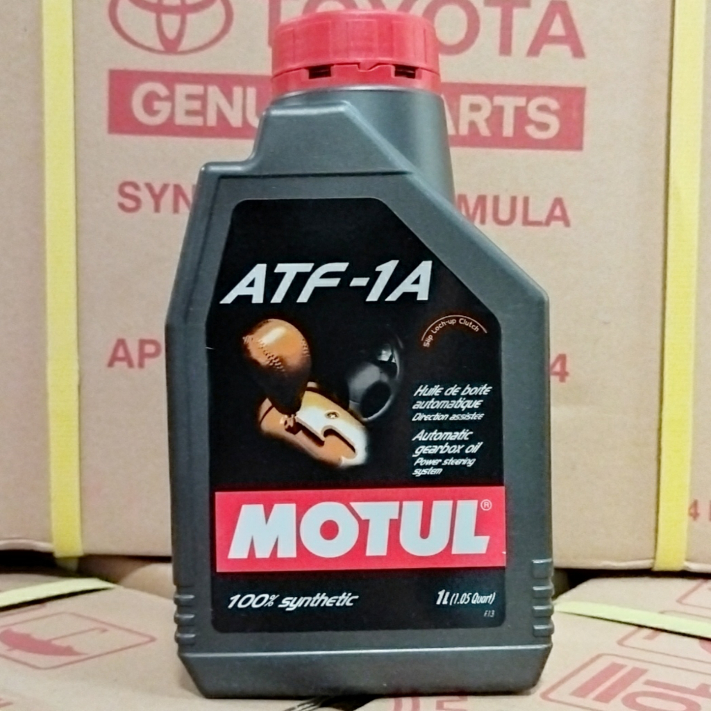 Jual OLI TRANSMISI MOBIL MATIC MOTUL ATF-1A FULL SYNTHETIC 1 LITER ...