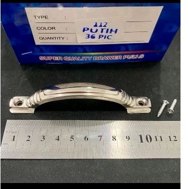 Jual 112 tarikan laci nikel drawer pulls handel pintu lemari pegangan ...